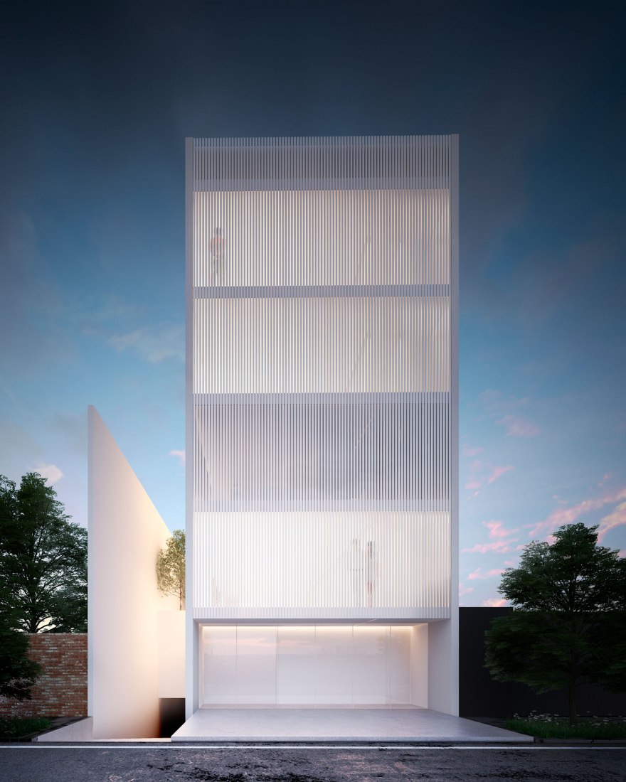 La torre como mecanismo de evocación al silencio. Torre AI por HW ...