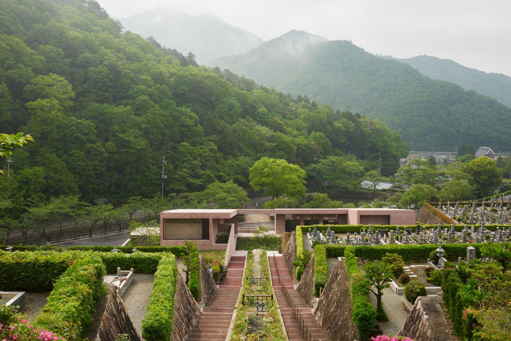 Inagawa Cemetery chapel and visitor centre by David Chipperfield ...
