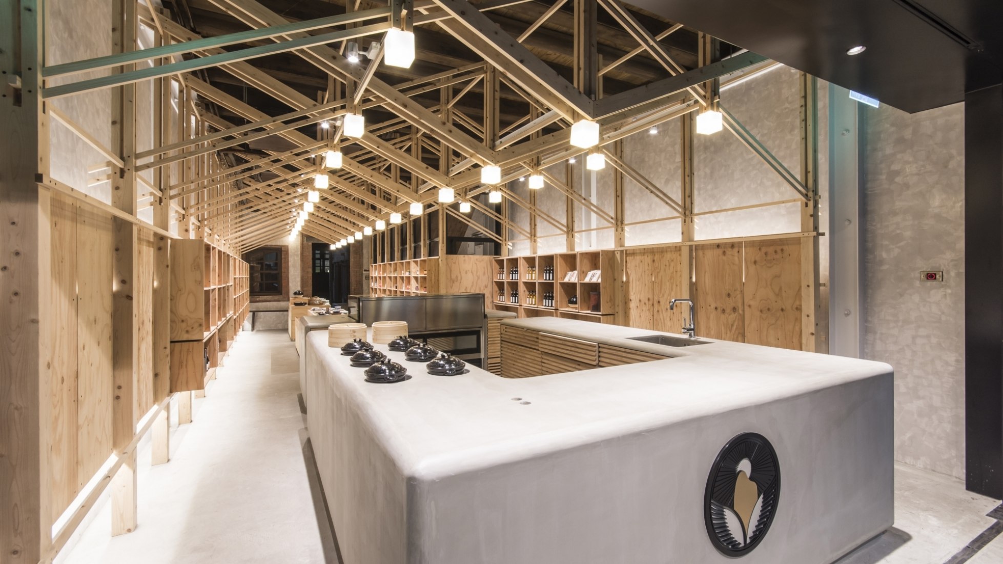 Renovation of an old rice warehouse by B + P Architects & dotze ...