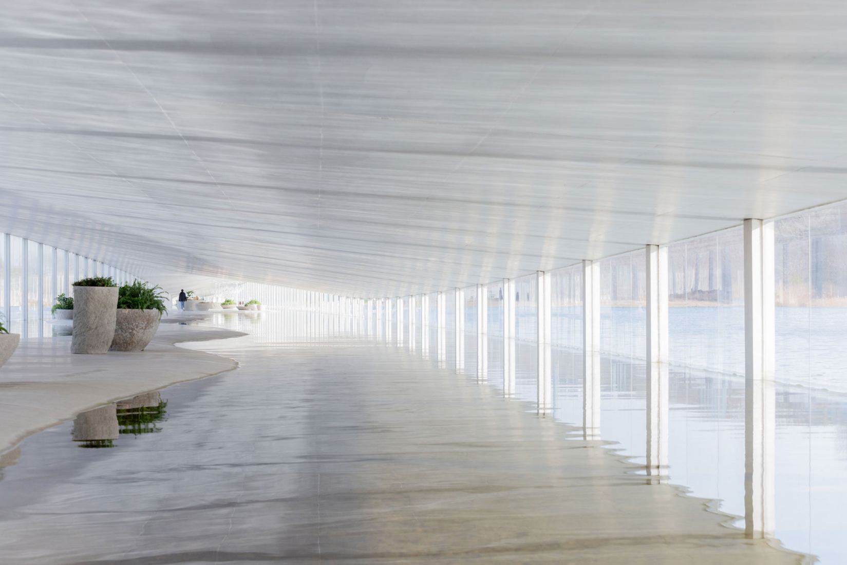 Illusory and gigantic relationship with nature. Zaishui Art museum by ...