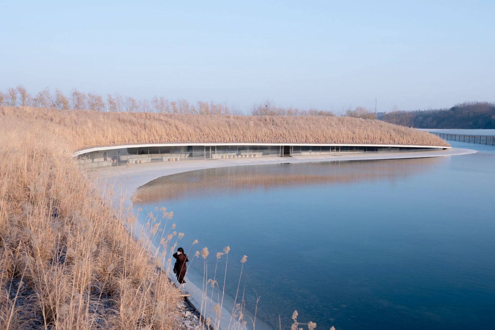 Illusory and gigantic relationship with nature. Zaishui Art museum by ...