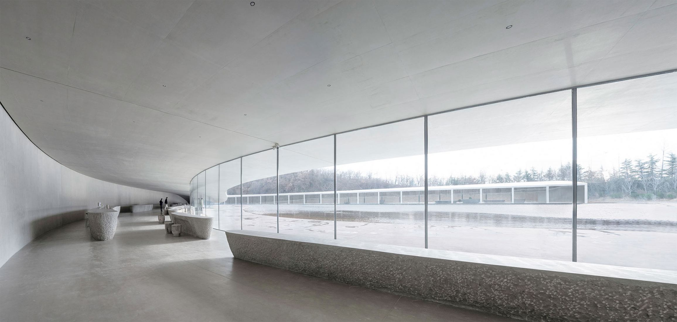 Illusory and gigantic relationship with nature. Zaishui Art museum by ...