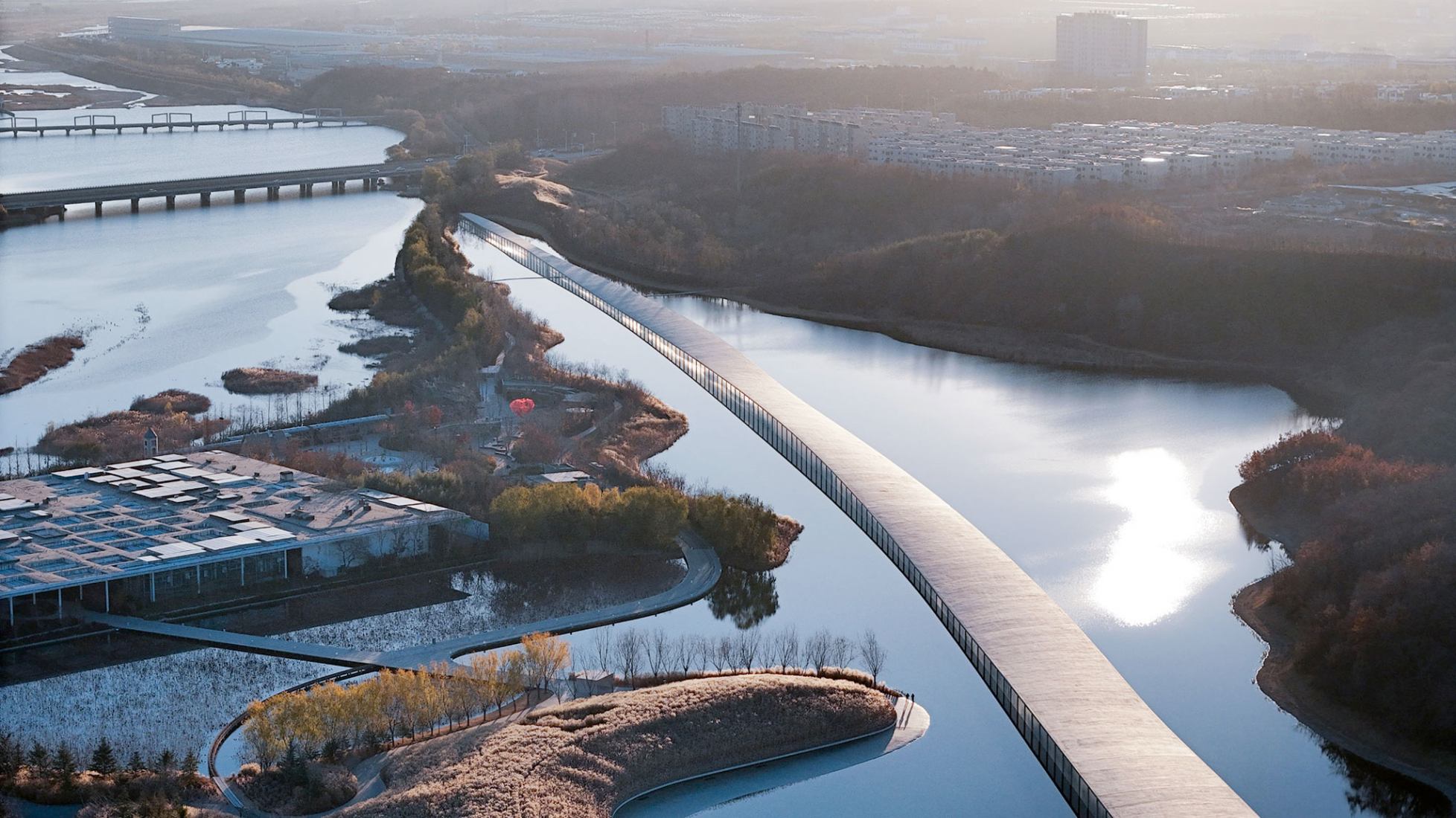 Illusory and gigantic relationship with nature. Zaishui Art museum by ...