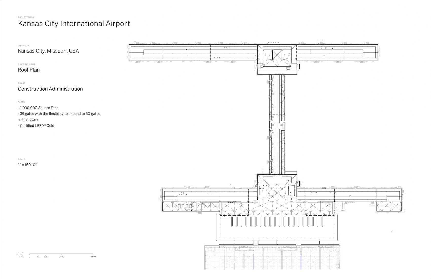 Remodeling of a terminal. Kansas City International Airport’s New ...