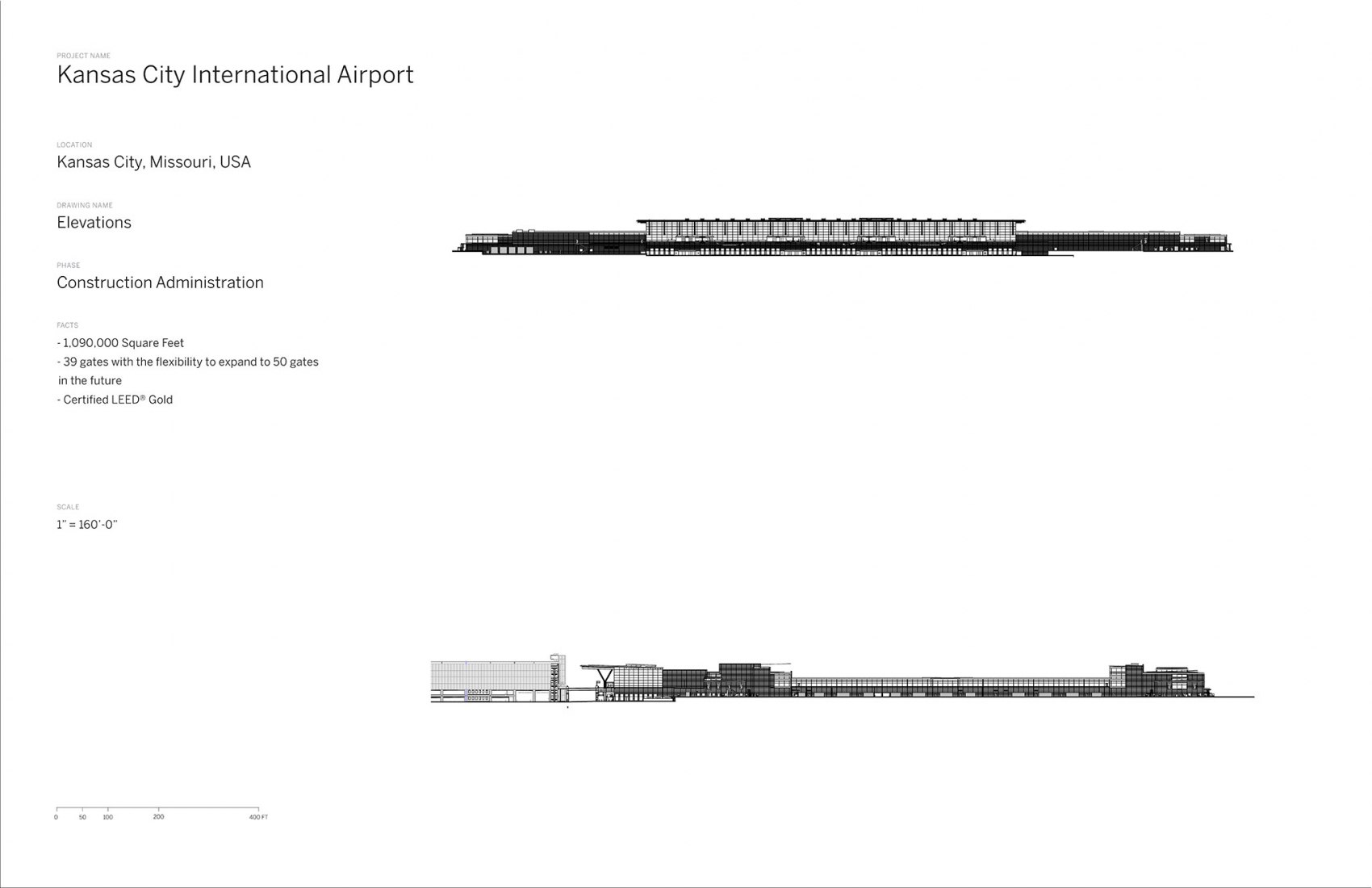 Remodeling of a terminal. Kansas City International Airport’s New ...