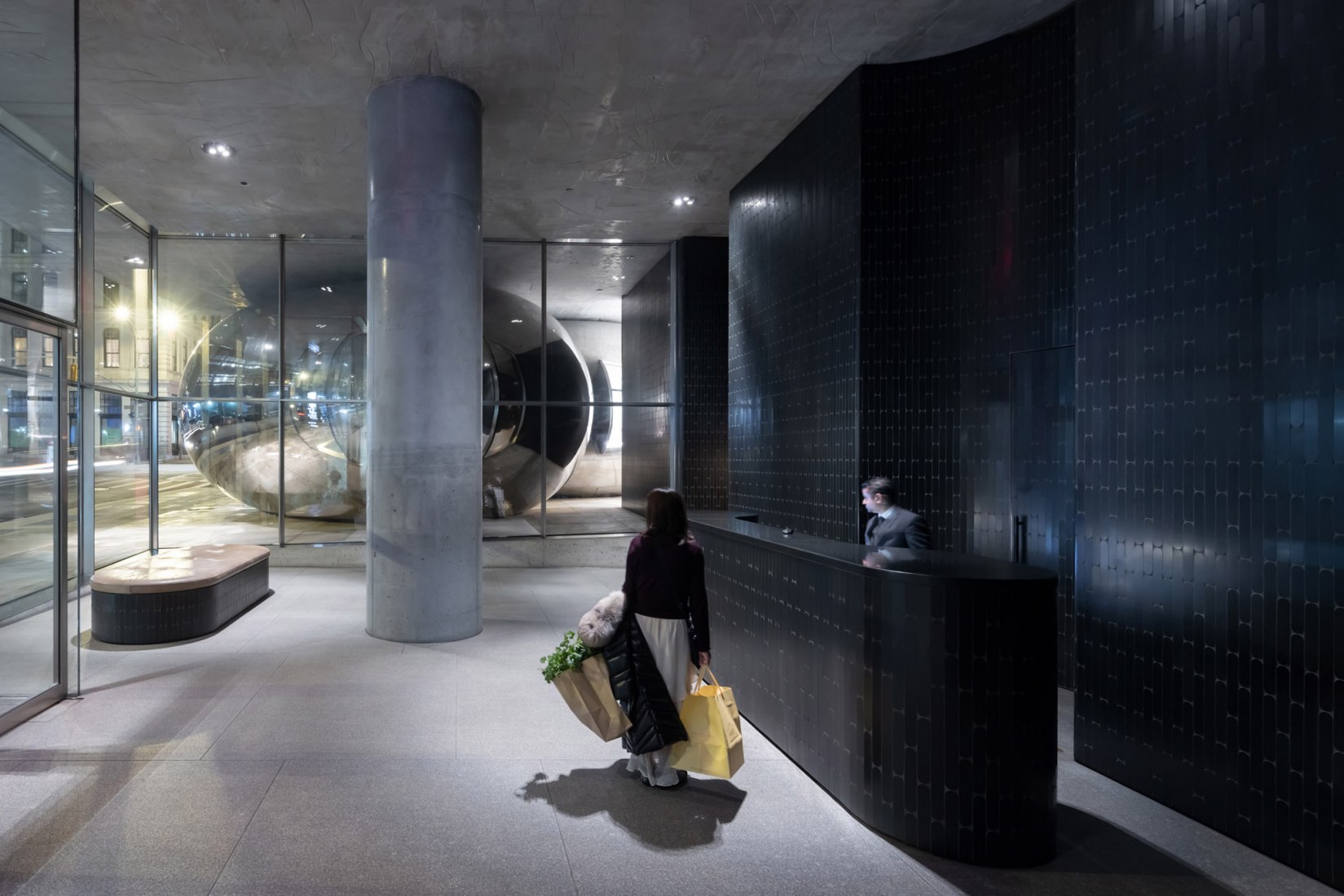 Anish Kapoor’s squashed 'bean' sculpture in New York | The Strength of ...