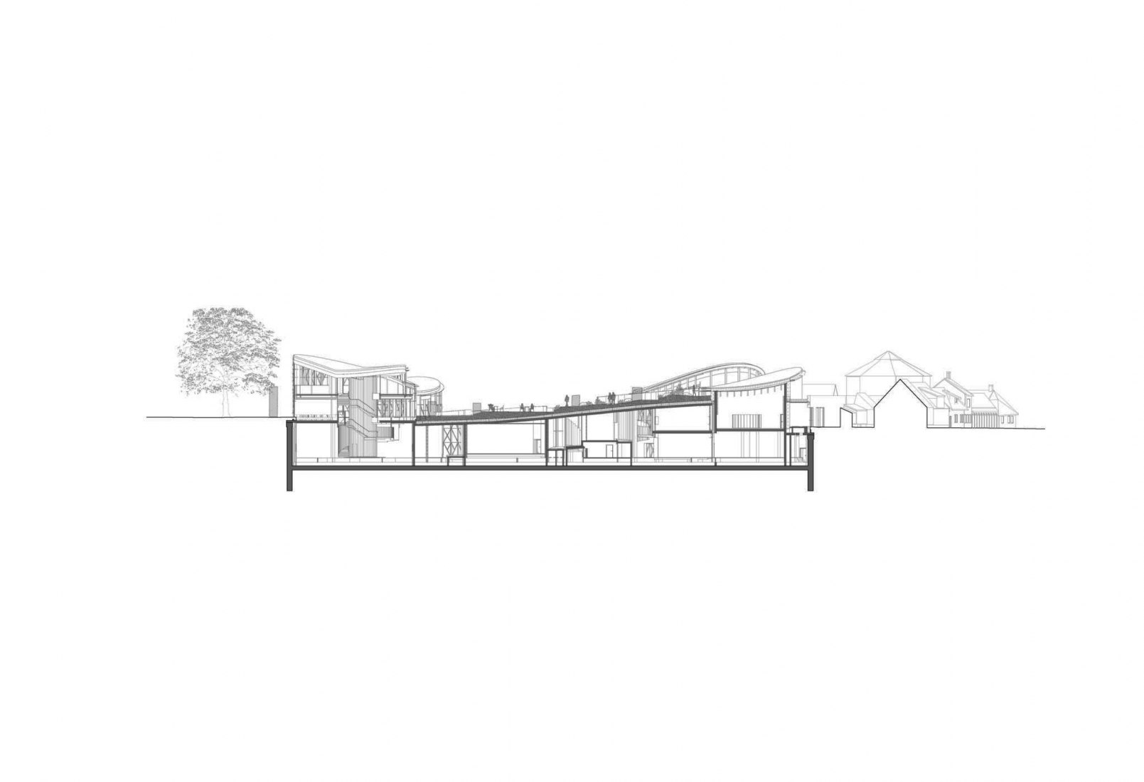 Duality of opposites. H.C. Andersen museum by Kengo Kuma & Associates ...