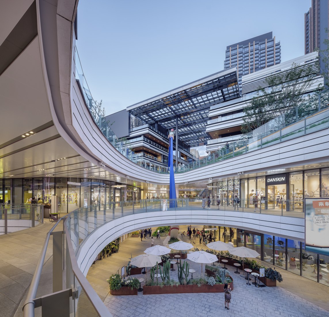 Heritage, culture and retail in an "urban valley". Shanghai Suhe MixC ...