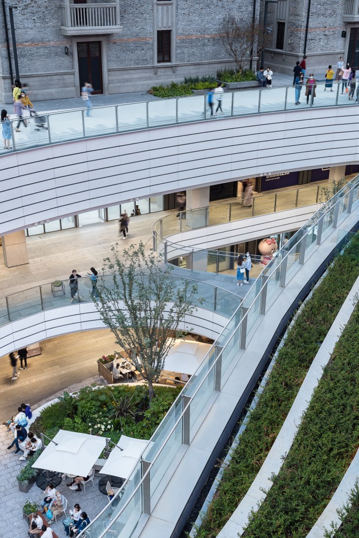 Heritage, culture and retail in an "urban valley". Shanghai Suhe MixC ...