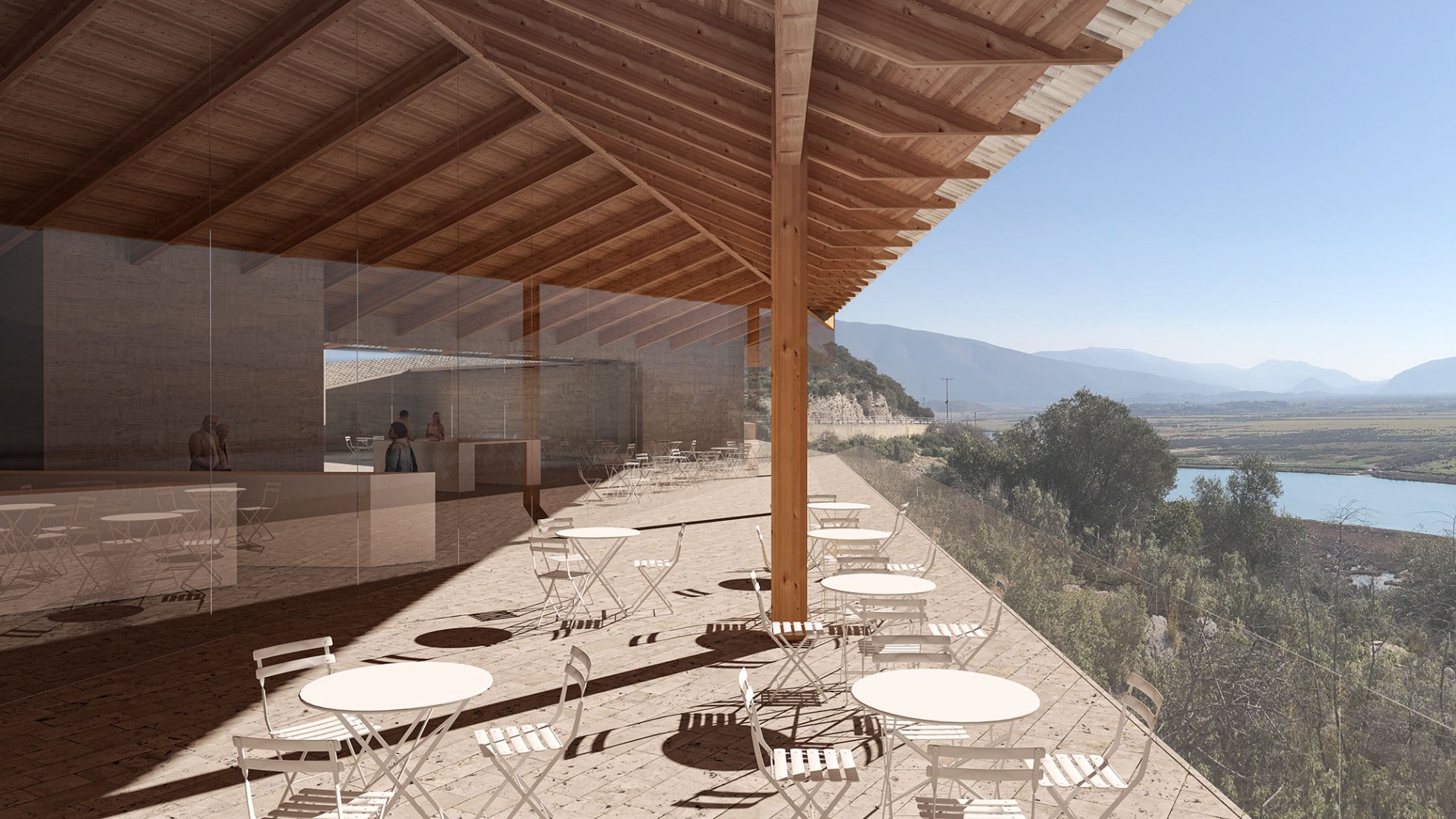 Kengo Kuma & Associates wins Butrint National Park Visitor Center ...