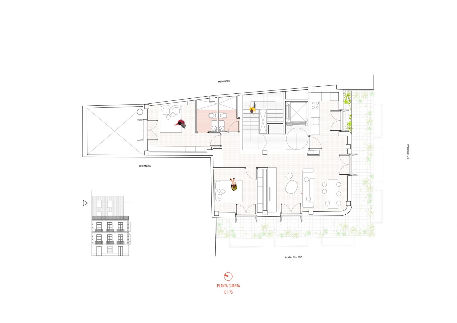 Diagonal dialogue. Renovation of the Delicias building by Martín ...