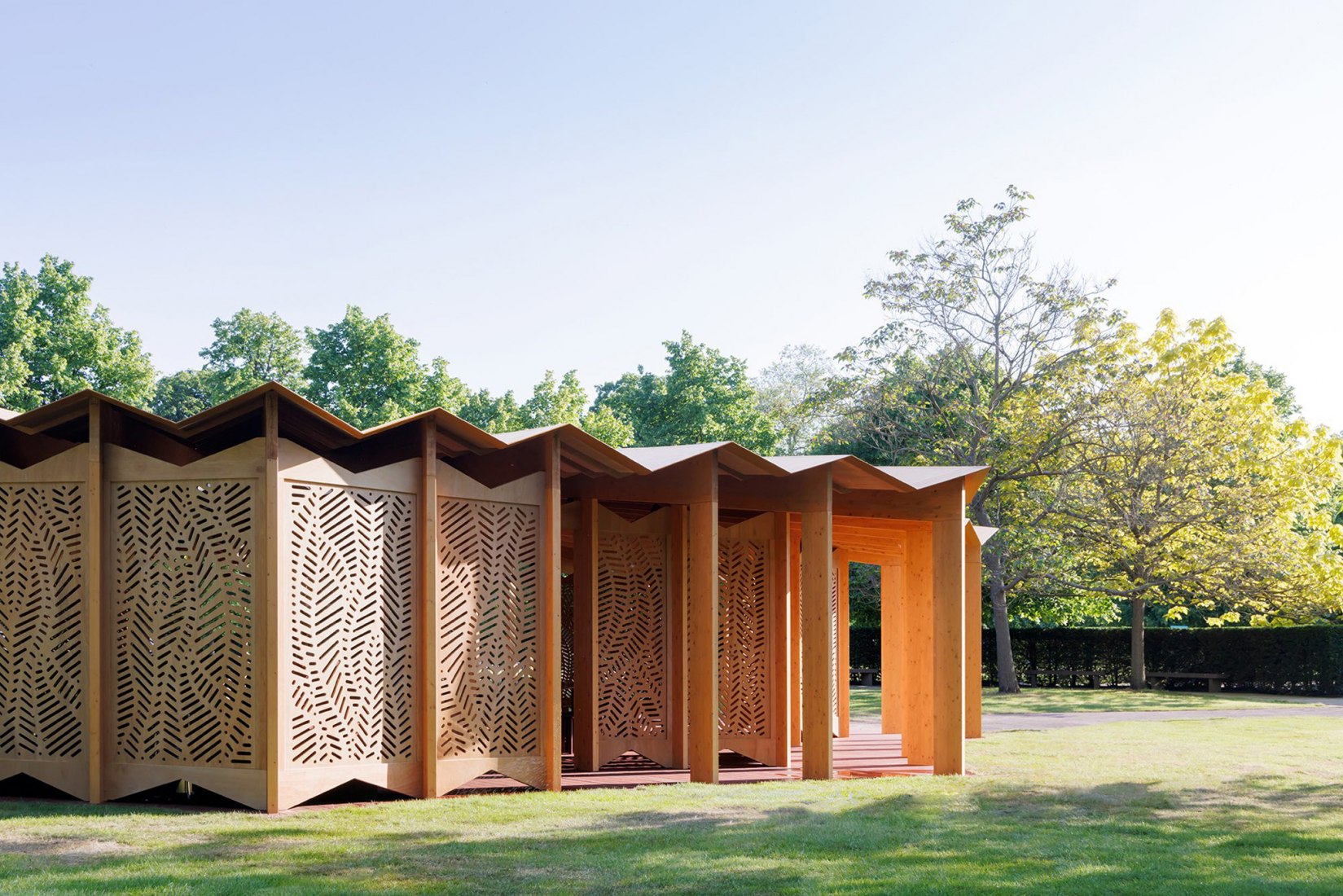 A space for exchange and celebration. Serpentine Pavilion 2023 by Lina ...
