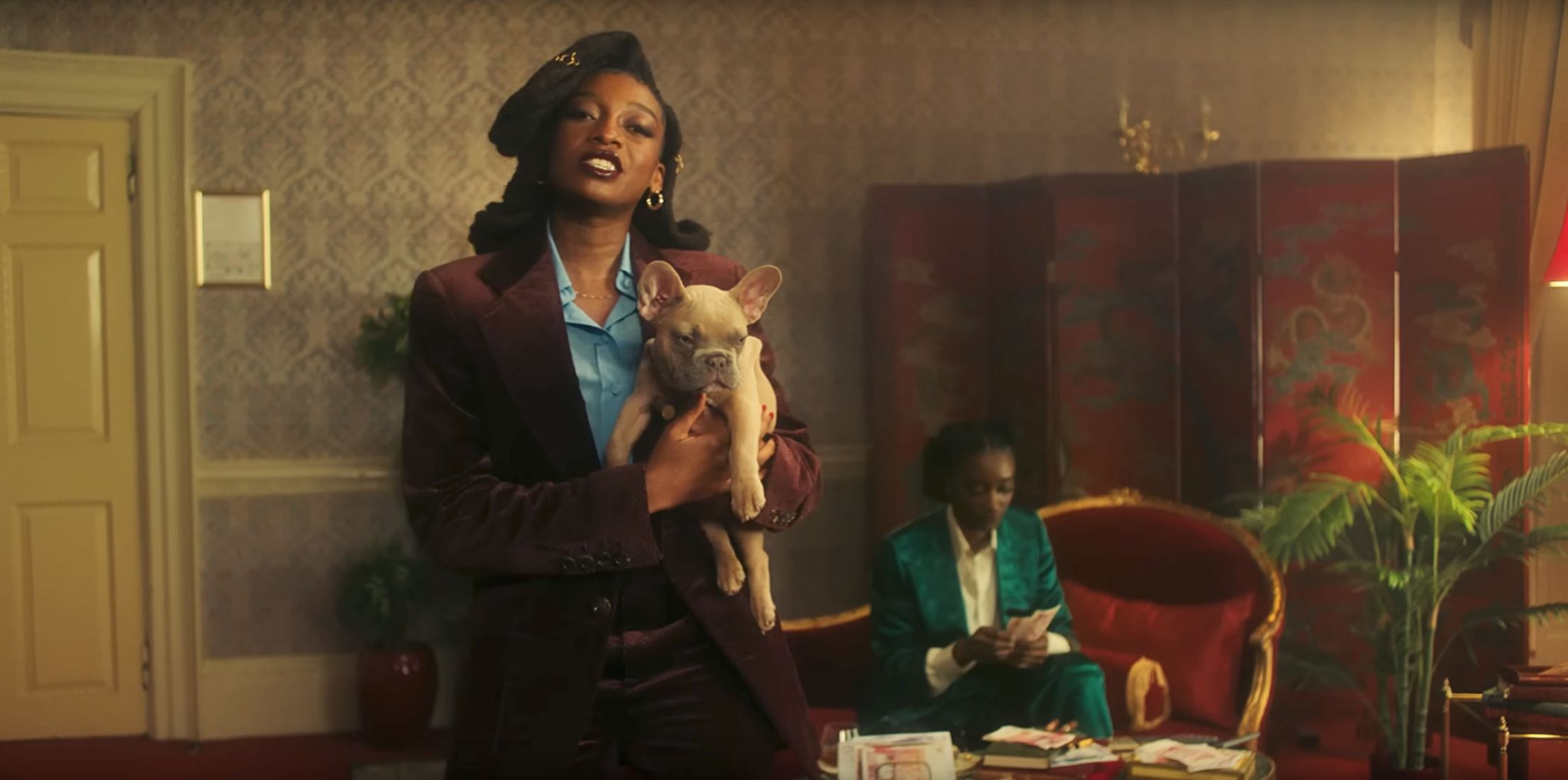 Admiring and covering each other's backs. Woman by Little Simz feat ...