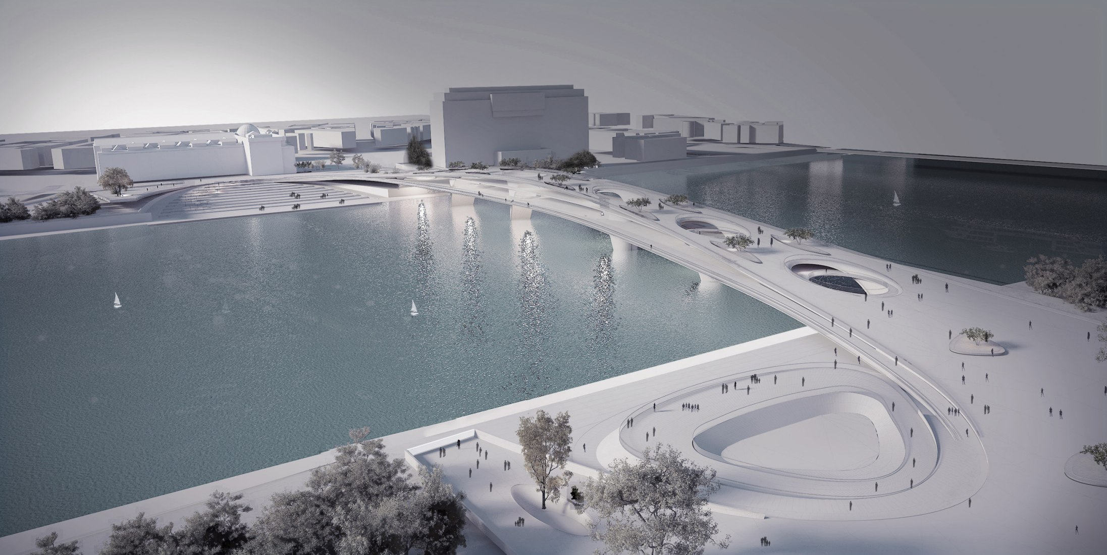 Ganadores del Premio Rifat Chadirji 2020. Puente peatonal sobre el Nilo | Sobre Arquitectura y ...