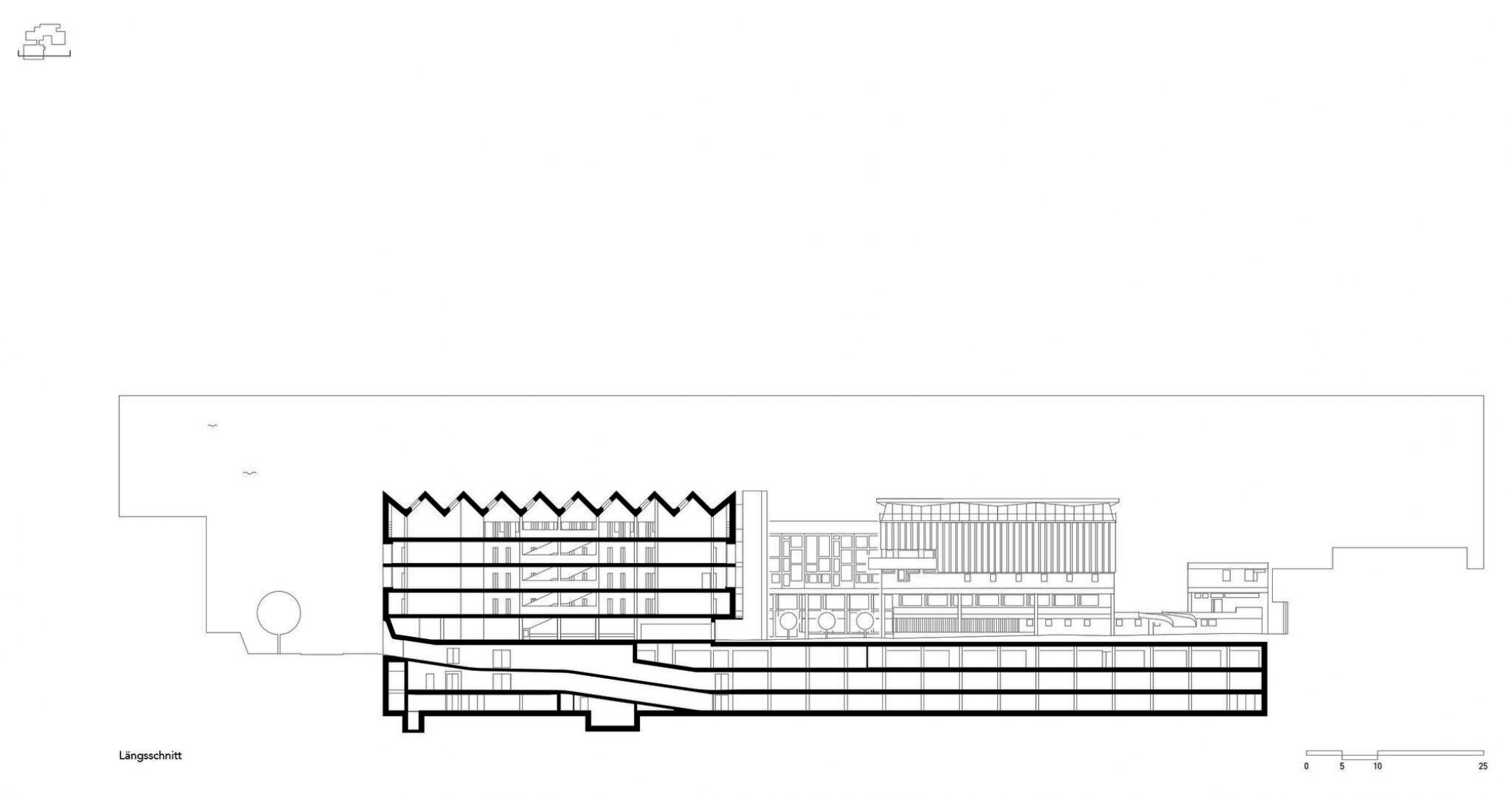 A new look to in-situ concrete. Württemberg State Library Annex by LRO ...