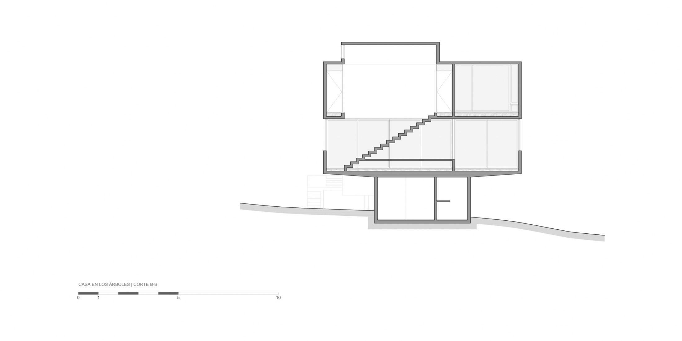 Floating among the trees with a pool. House in the trees by Luciano ...