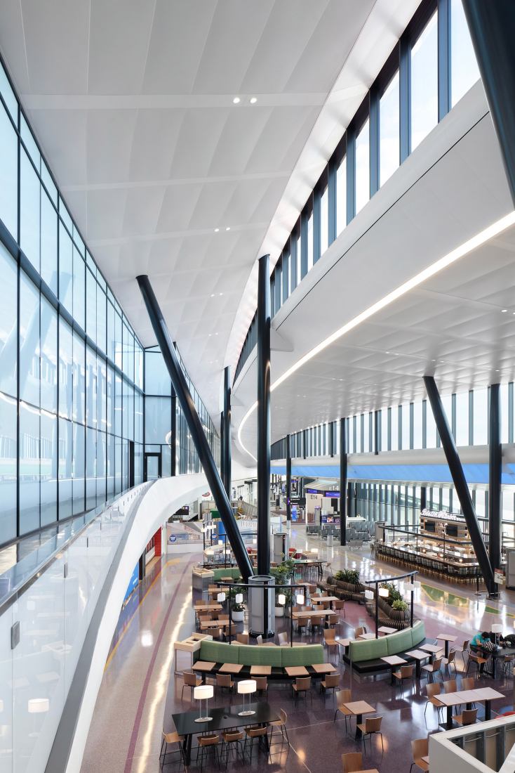 luis vidal + architects and AECOM complete the new Boston Logan ...