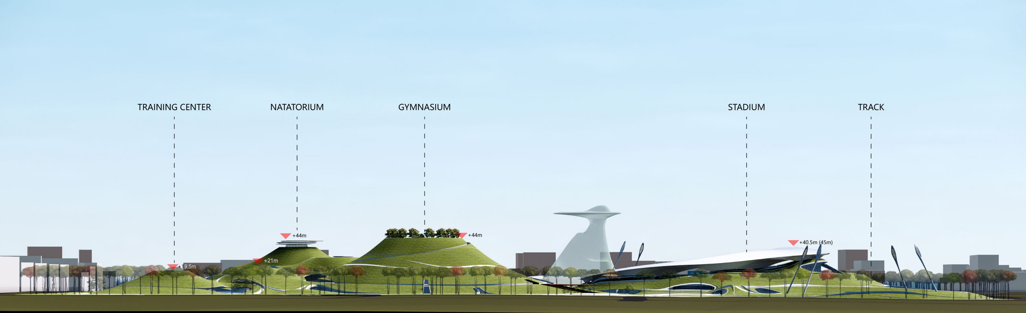 Construction Underway on “Quzhou Sports Campus” by MAD Architects | The ...