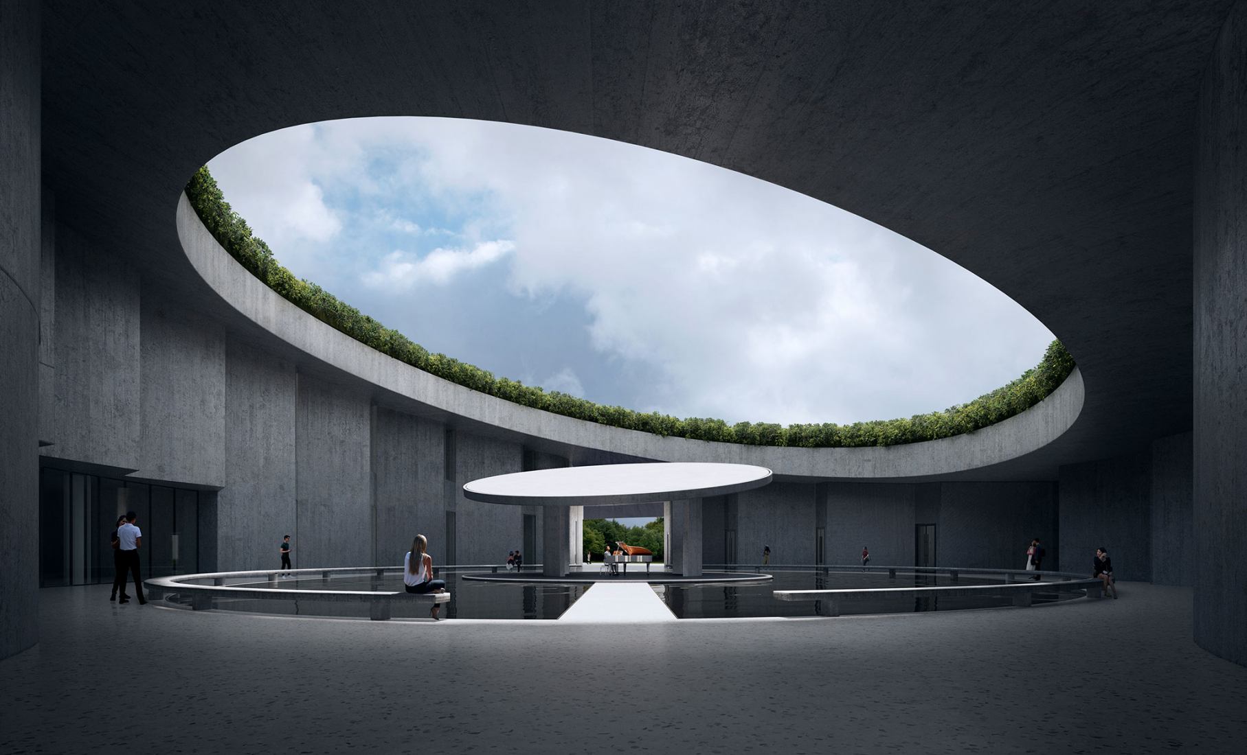 MAD Architects publishes plans for the new Anji Arts and Culture Center ...
