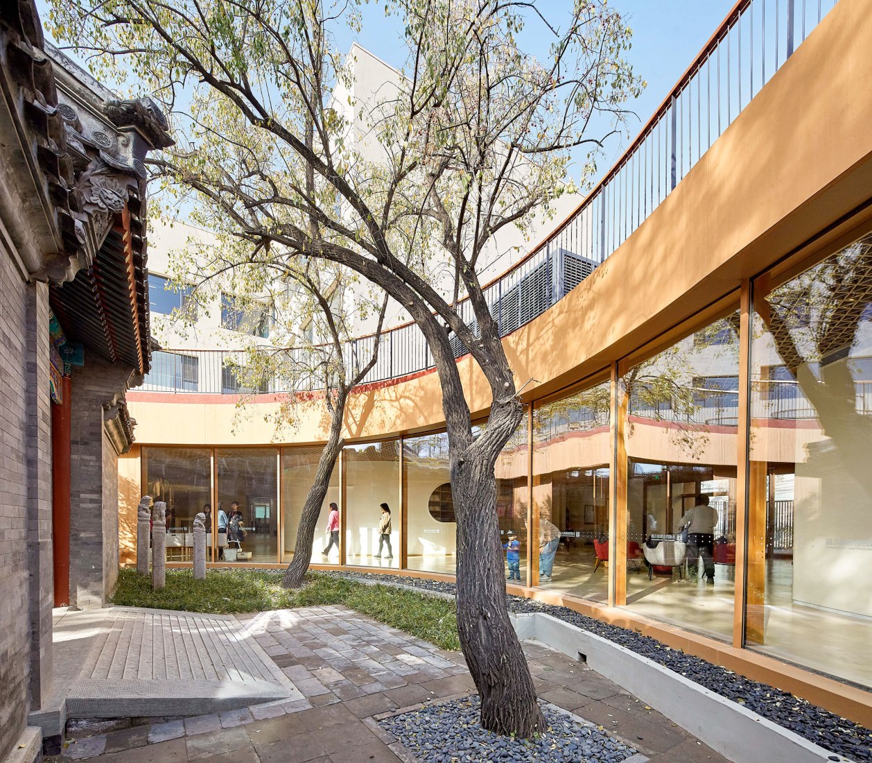 Third landscape. YueCheng Courtyard Kindergarten by MAD Architects ...