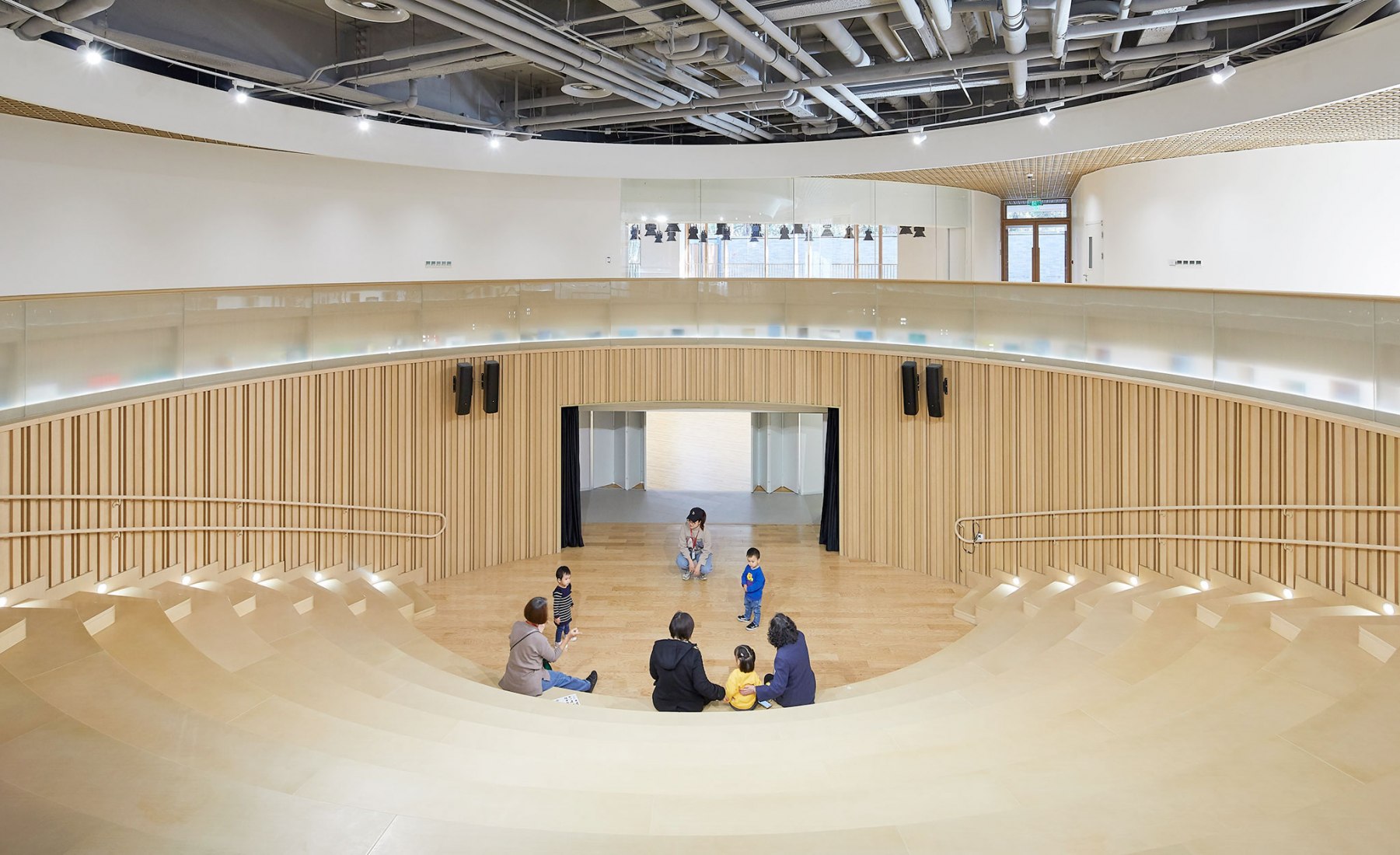 Third landscape. YueCheng Courtyard Kindergarten by MAD Architects ...
