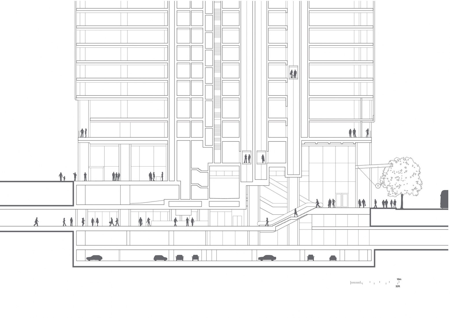 A new hybrid identity. Brookfield Place Sydney by Make Architects | The ...