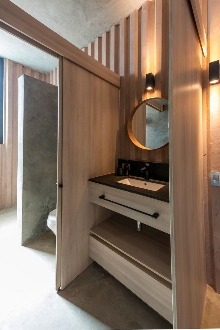 An oasis of privacy. Casa Santos by María Gómez, Héctor Coss and ...