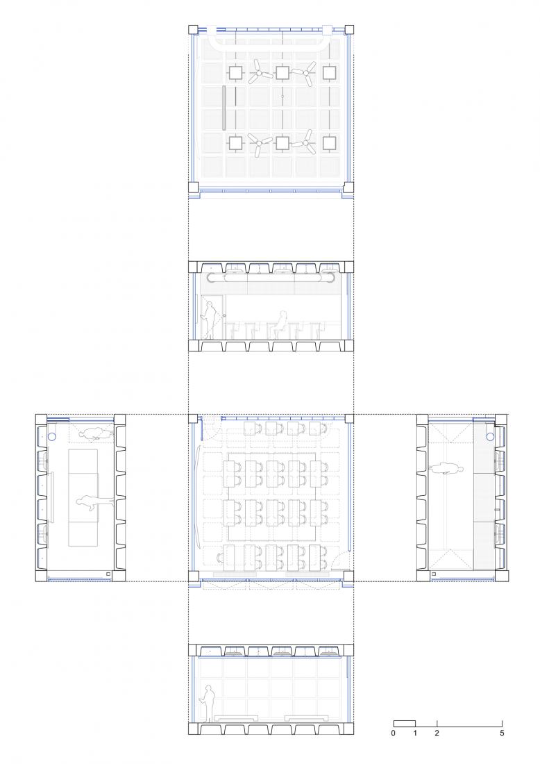 Rehabilitación de un edificio de Jean Nouvel. Escuela secundaria Ana ...