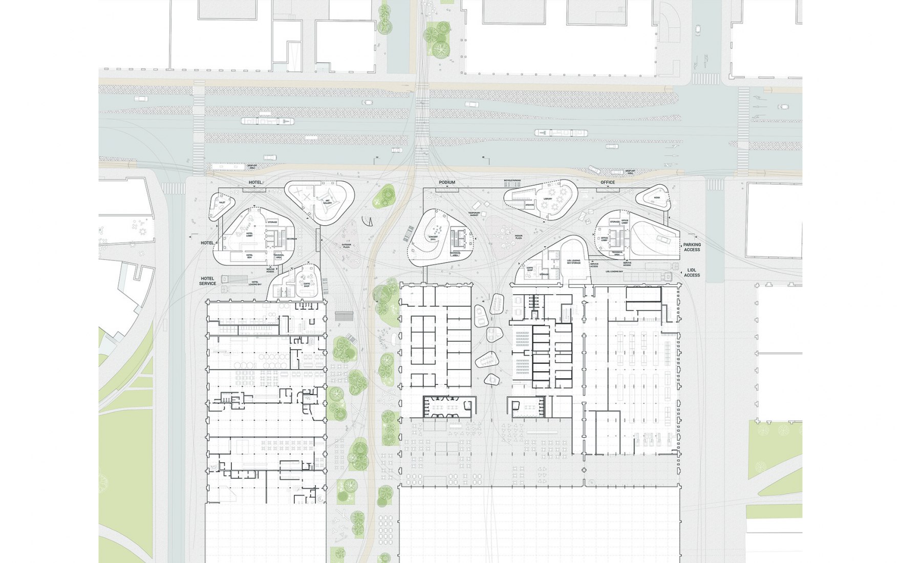 MASSLAB + AFRY win competition to design the Mixed Use building for the ...