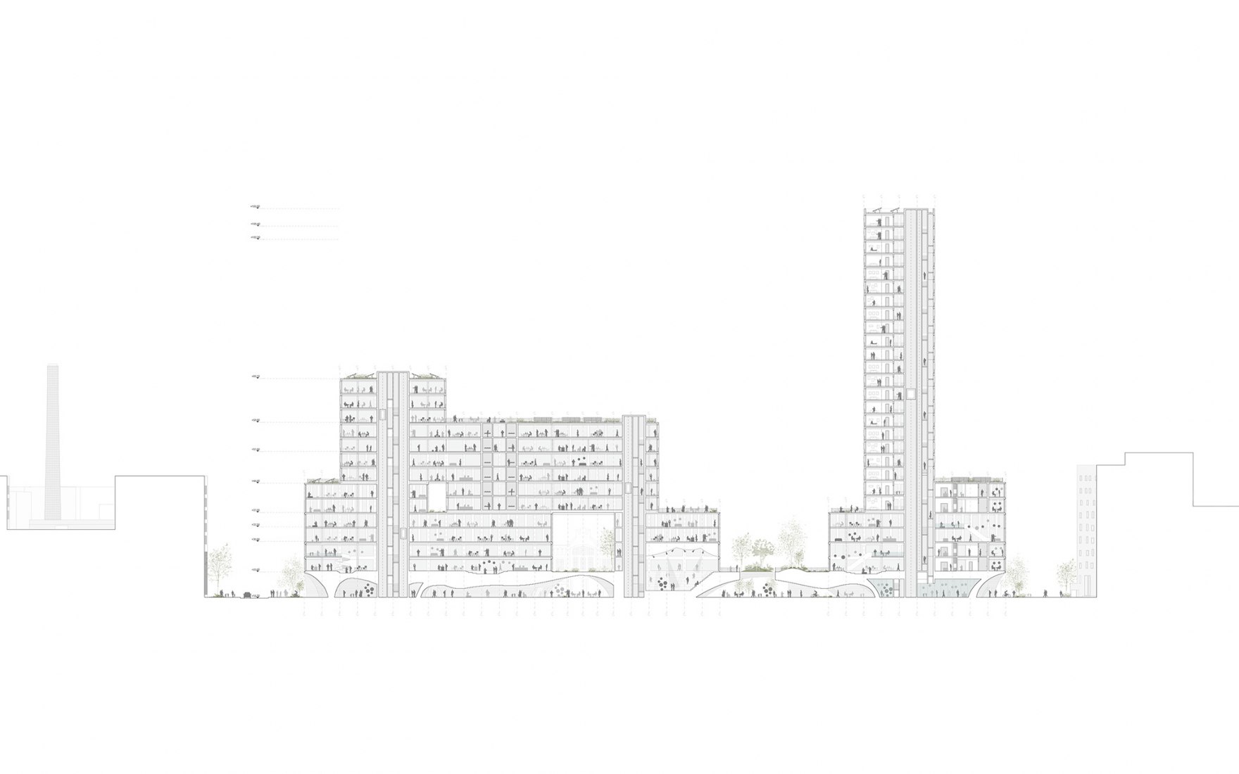 MASSLAB + AFRY win competition to design the Mixed Use building for the ...