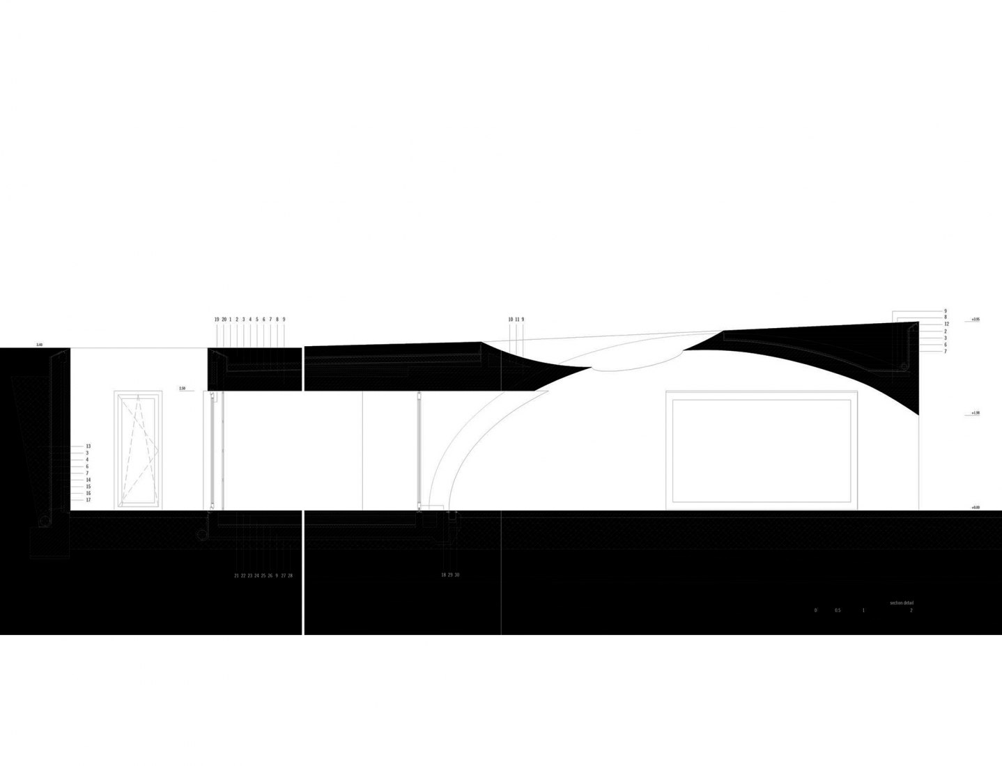 Voids and domes: Settings for Life. Monsaraz house by Aires Mateus ...