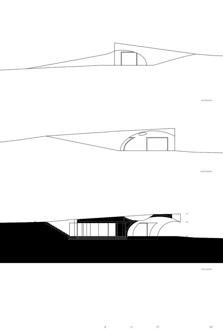 Voids and domes: Settings for Life. Monsaraz house by Aires Mateus ...