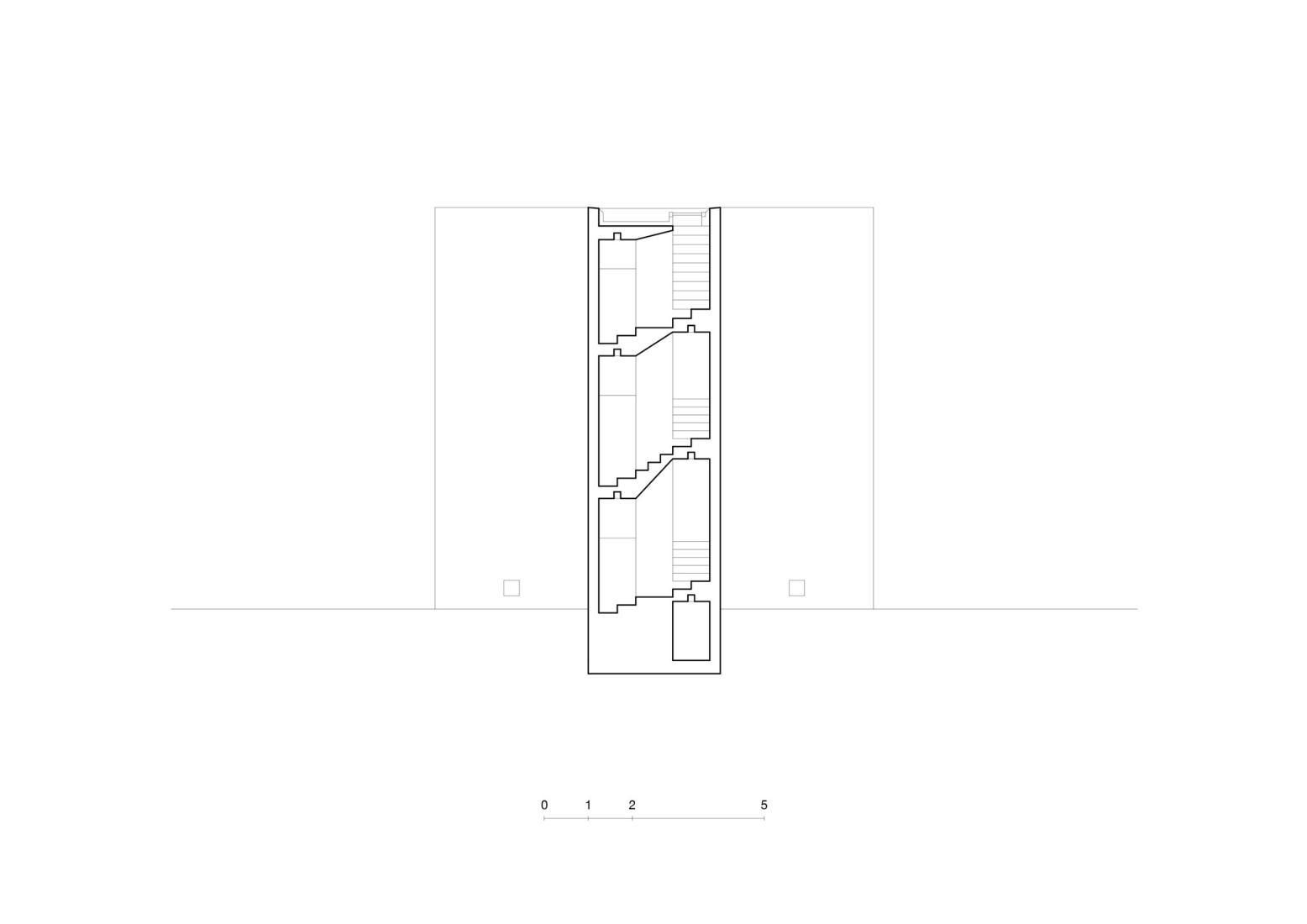 Minimalist geometric abstraction. H-See House by Mensing Timofticiuc ...
