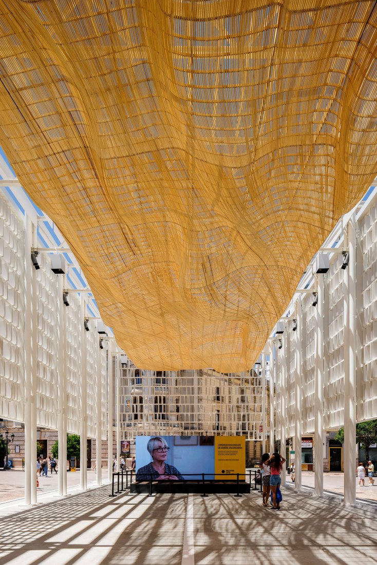 Pavilion for Valencia, the World Design Capital 2022. Àgora València by ...