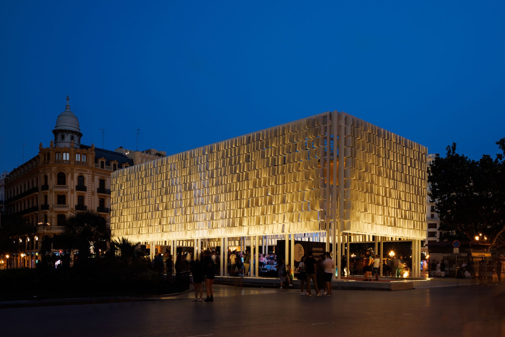 Pavilion for Valencia, the World Design Capital 2022. Àgora València by ...