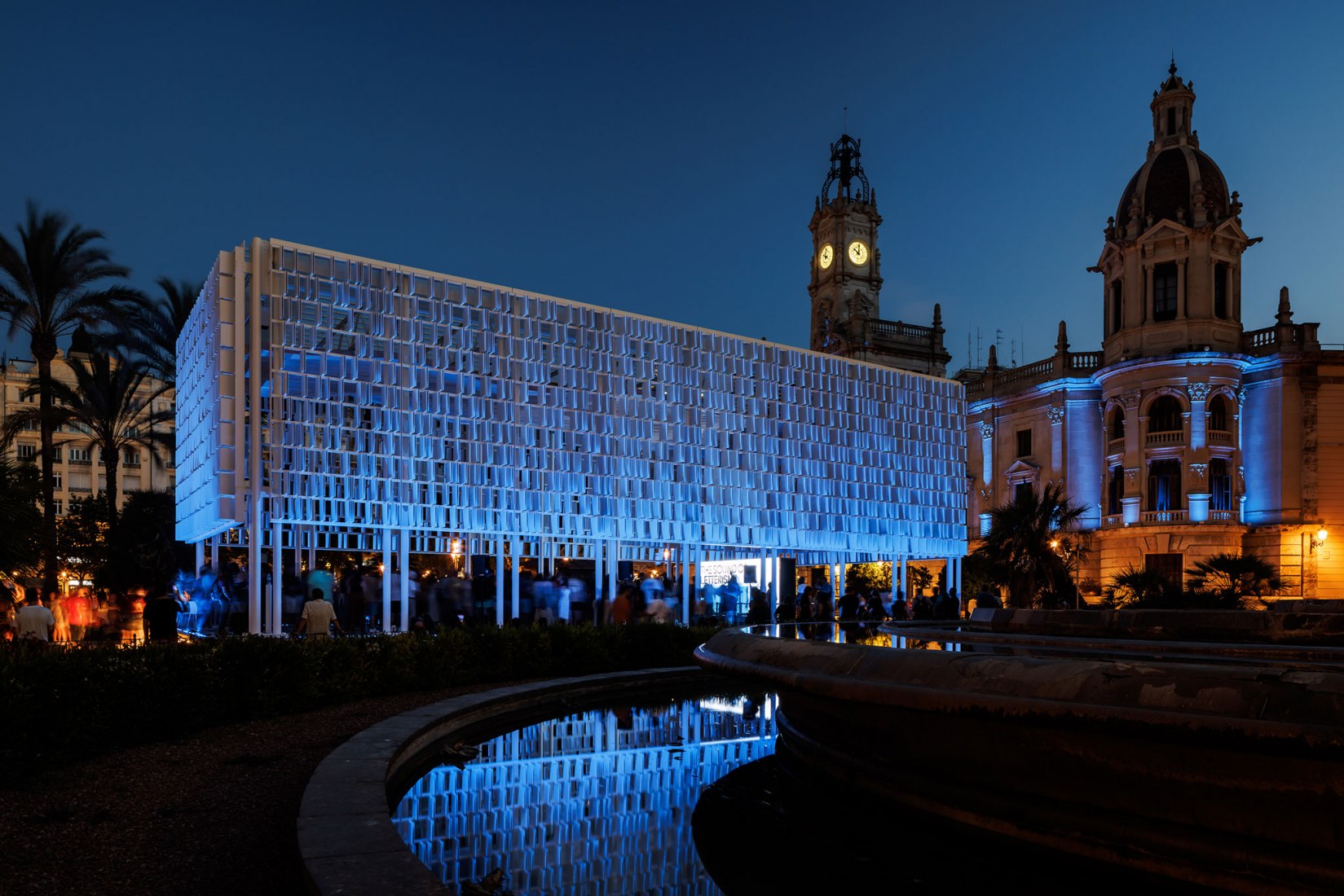 Pavilion for Valencia, the World Design Capital 2022. Àgora València by ...
