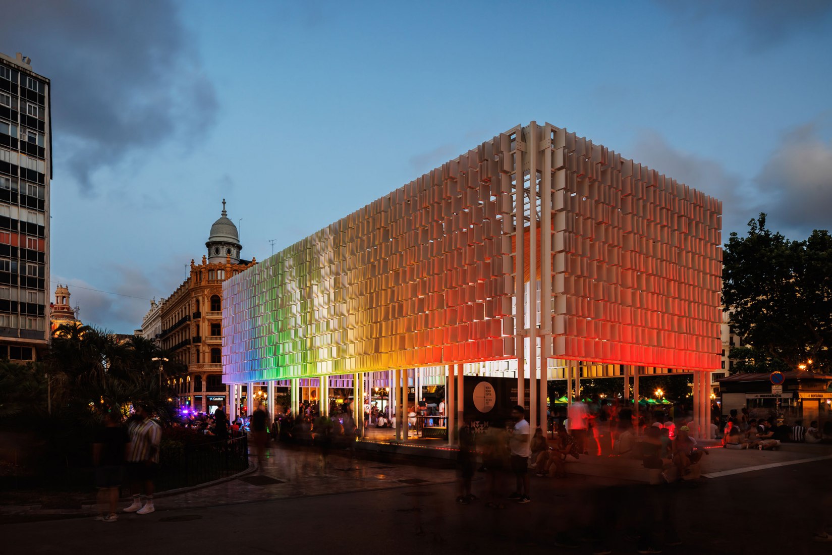 Pavilion for Valencia, the World Design Capital 2022. Àgora València by ...