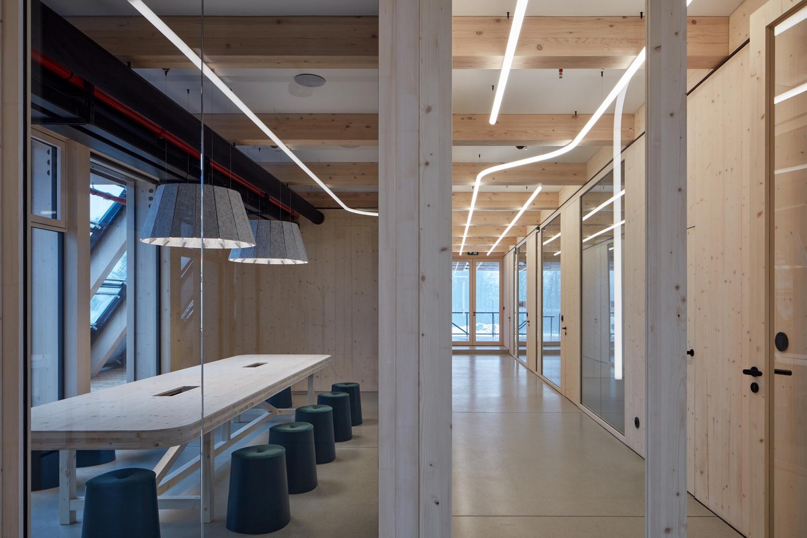A laboratory to discover the future. Kloboucká lesní Headquarters by ...