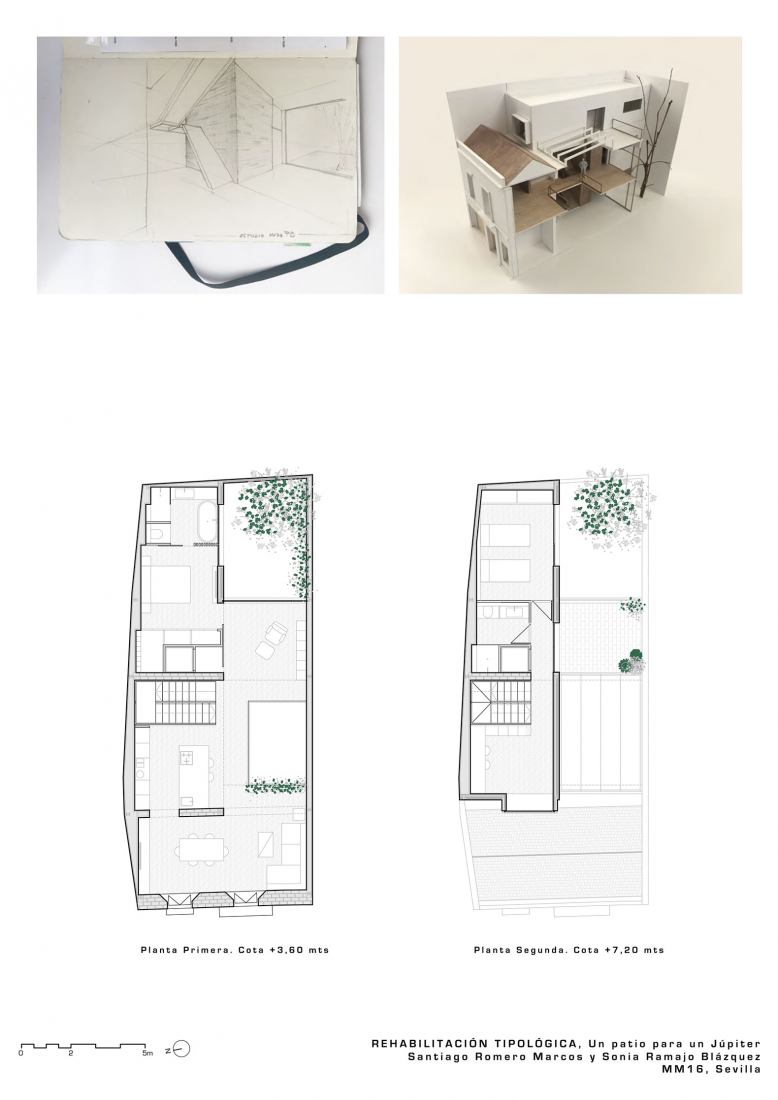 Return to the Sevillian house. A patio for a Jupiter by MM16 | The ...