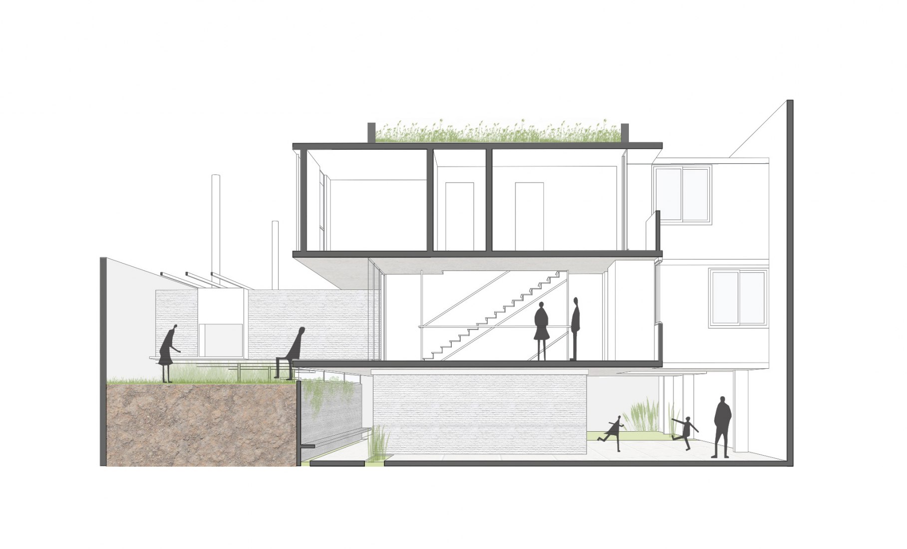 Paying attention to the context. 8 Houses Complex by Estudio Mola | The ...