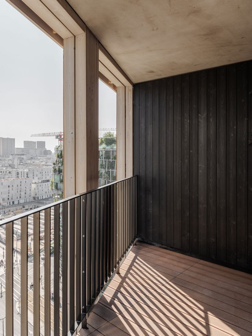 La importancia de la forma. Torre residencial de madera por Moreau ...