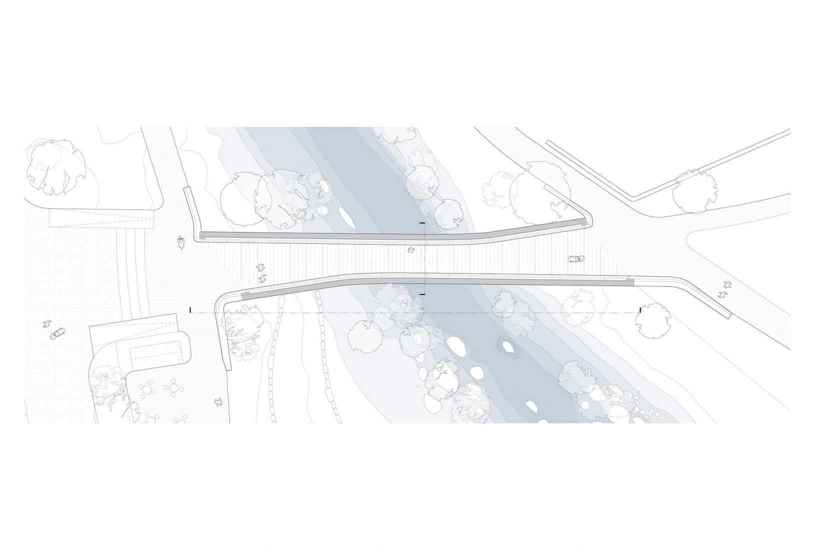 Path to sustainability. Balingen Footbridge by Moxon Architects ...