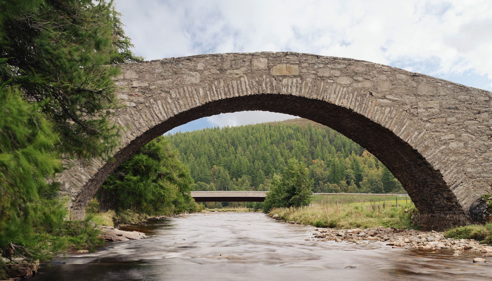 Respect and protection of the historic bridge. Gairnshiel Jubilee ...