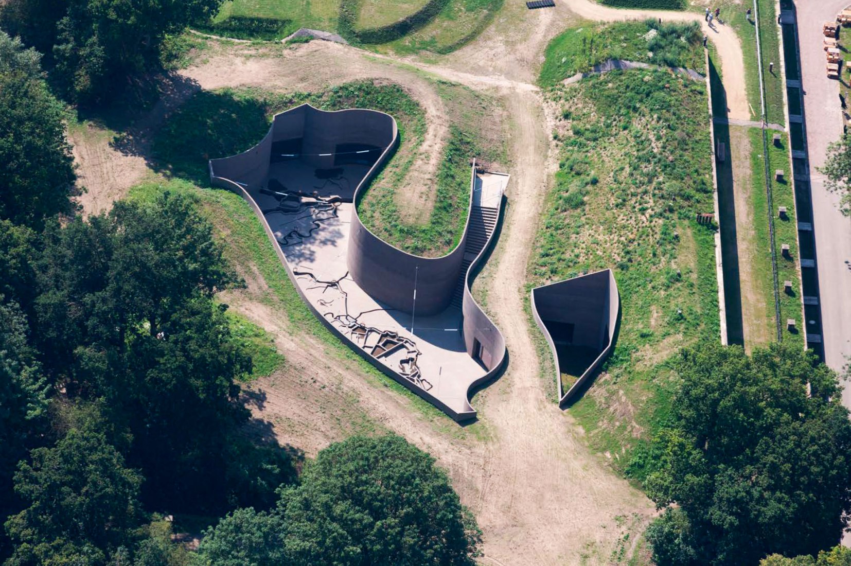 Fort Vechten Museum new pavilion by Studio Anne Holtrop | The Strength ...