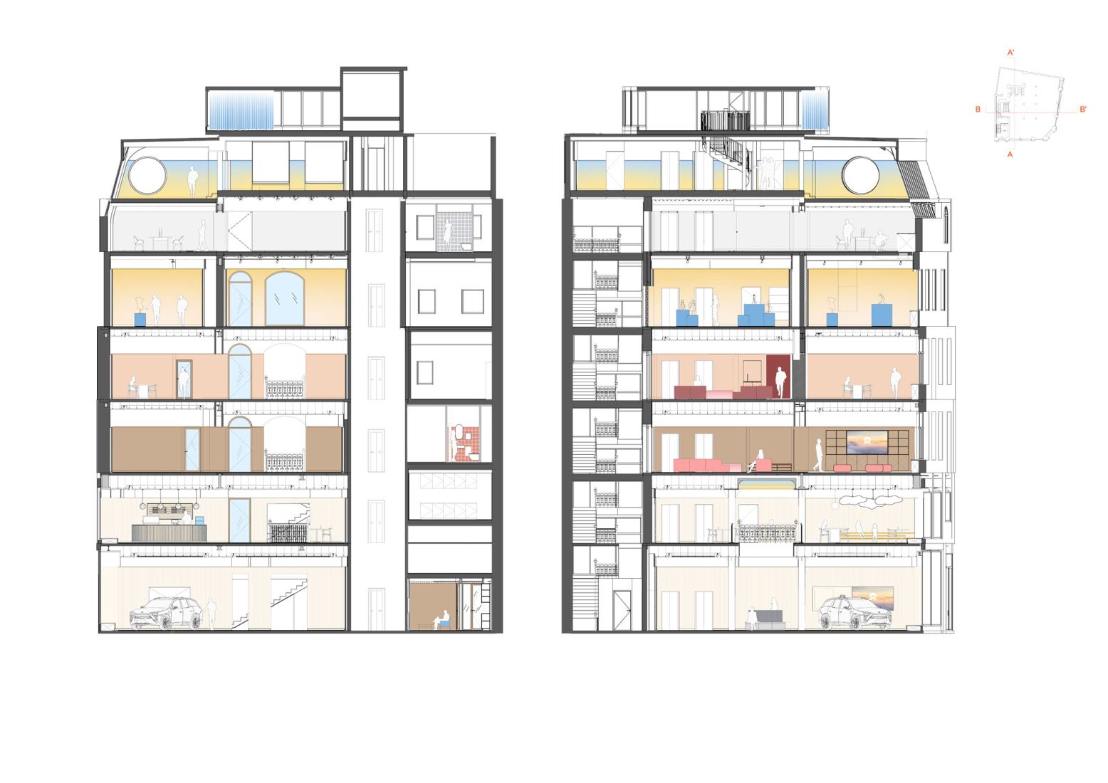 More than renovation and car exhibition. NIO House Amsterdam by MVRDV ...