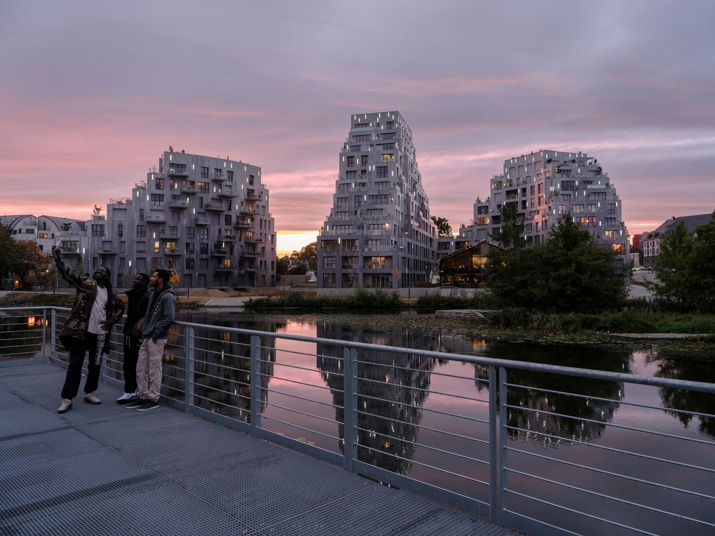 Inspiration from geology to expand Rennes. Ascension Paysagère by MVRDV ...
