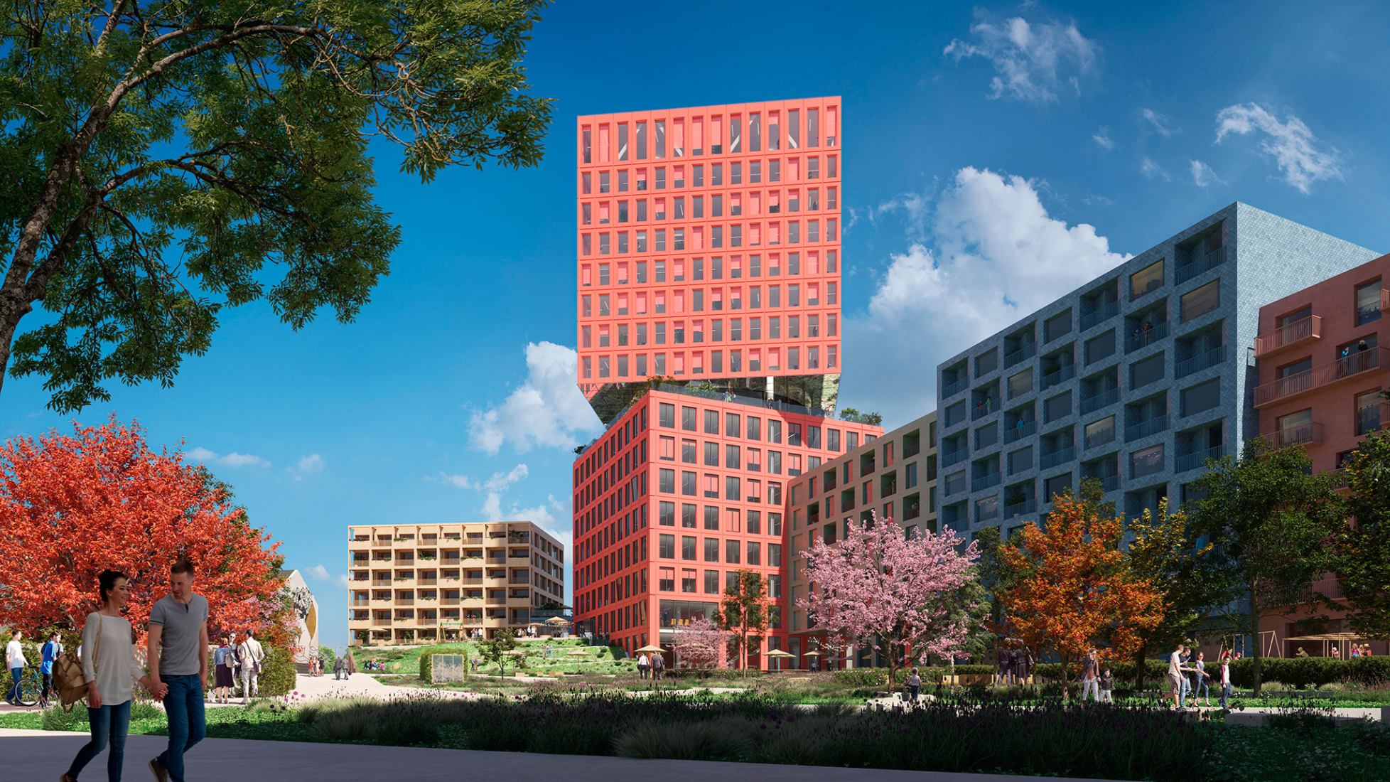 Architects in collaboration with the neighborhood. “Grüne Mitte” by ...