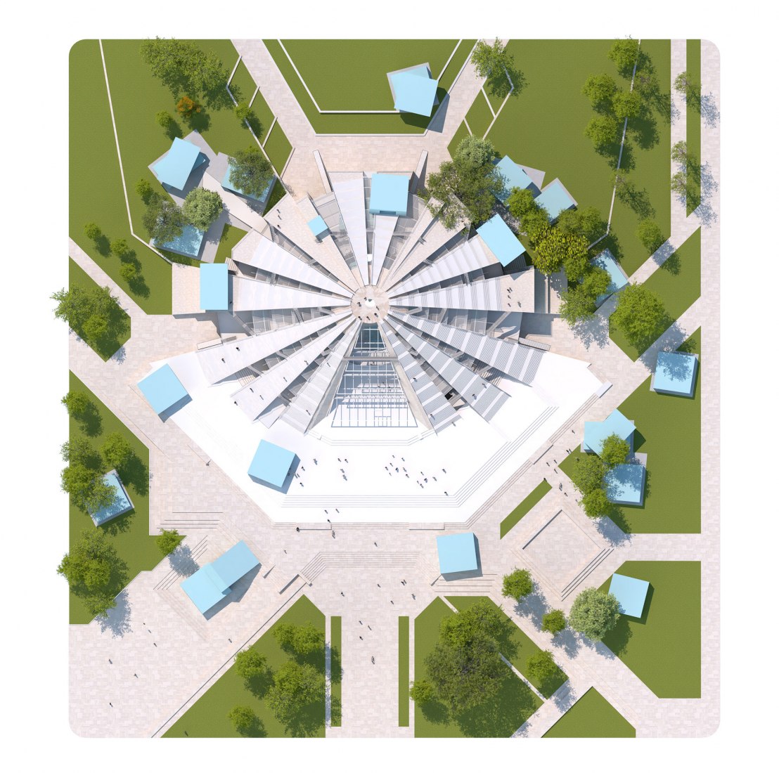From the ruins to the highest. The Pyramid of Tirana by MVRDV | The ...