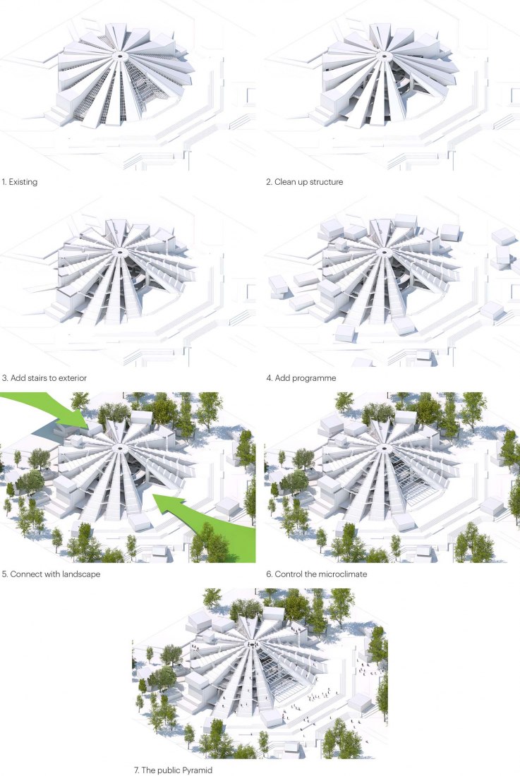 From the ruins to the highest. The Pyramid of Tirana by MVRDV | The ...