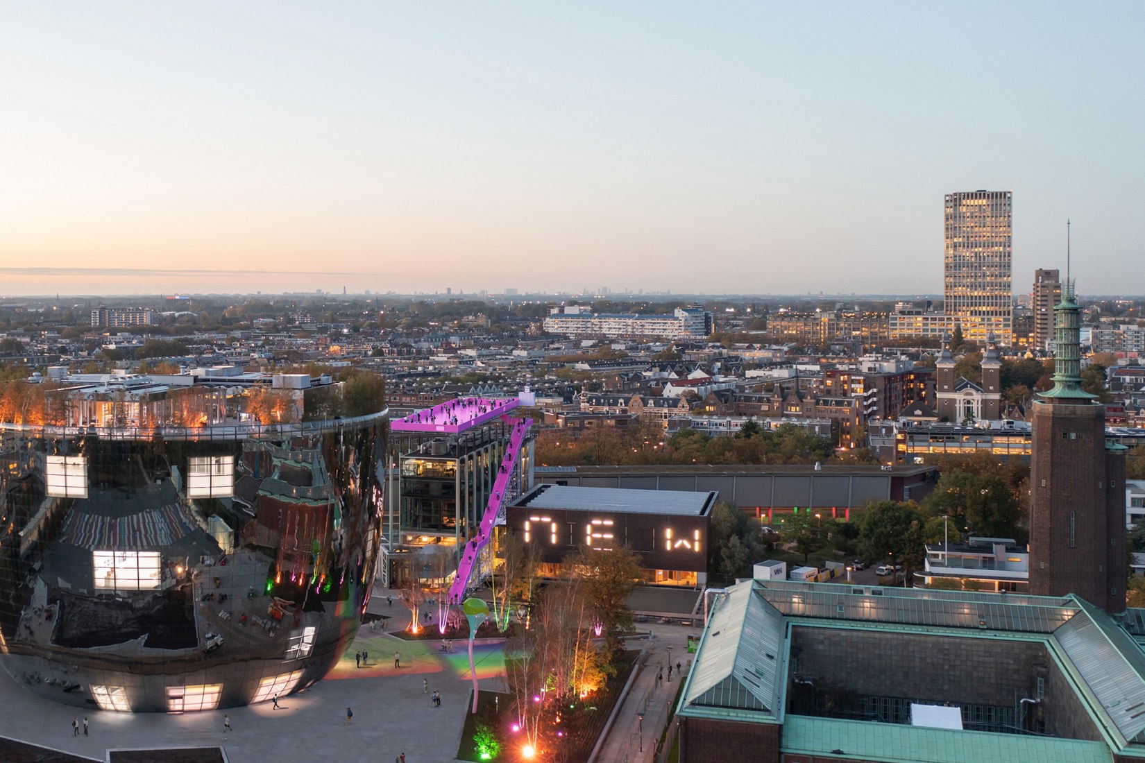 MVRDV designs The Podium for the roof of Het Nieuwe Instituut | The ...